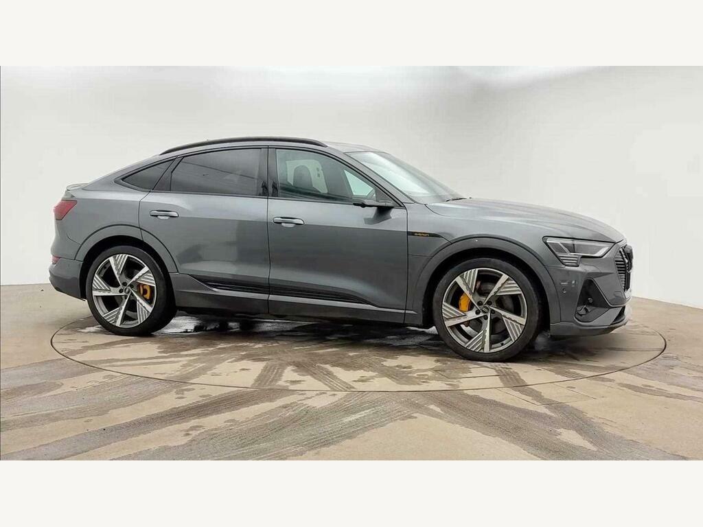 Used 2022 Audi E-tron YC22FHB 50 Black Edition SUV 5dr Electric Auto ...