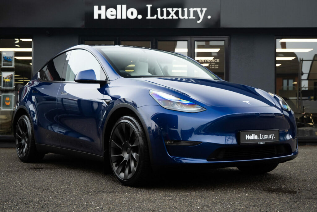 Used 2022 Tesla Model Y Long Range on Finance in Leicester £552 per ...